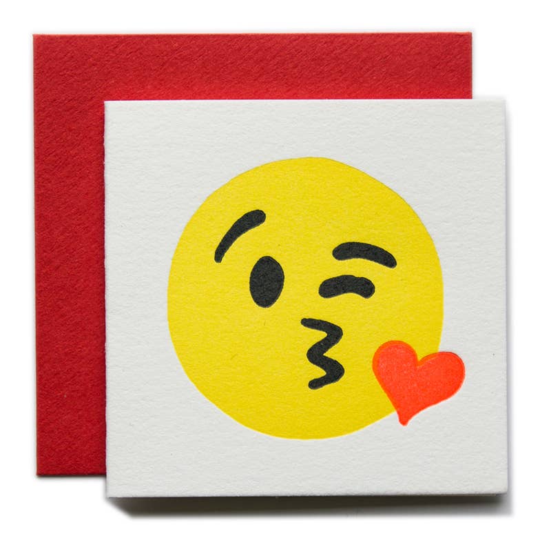 Kissy Face Tiny Card – Platter & Petal Sioux Falls